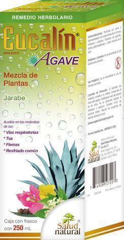 JARABE EUCALIN AGAVE 250 ML SALUD NATURAL - BioNatura